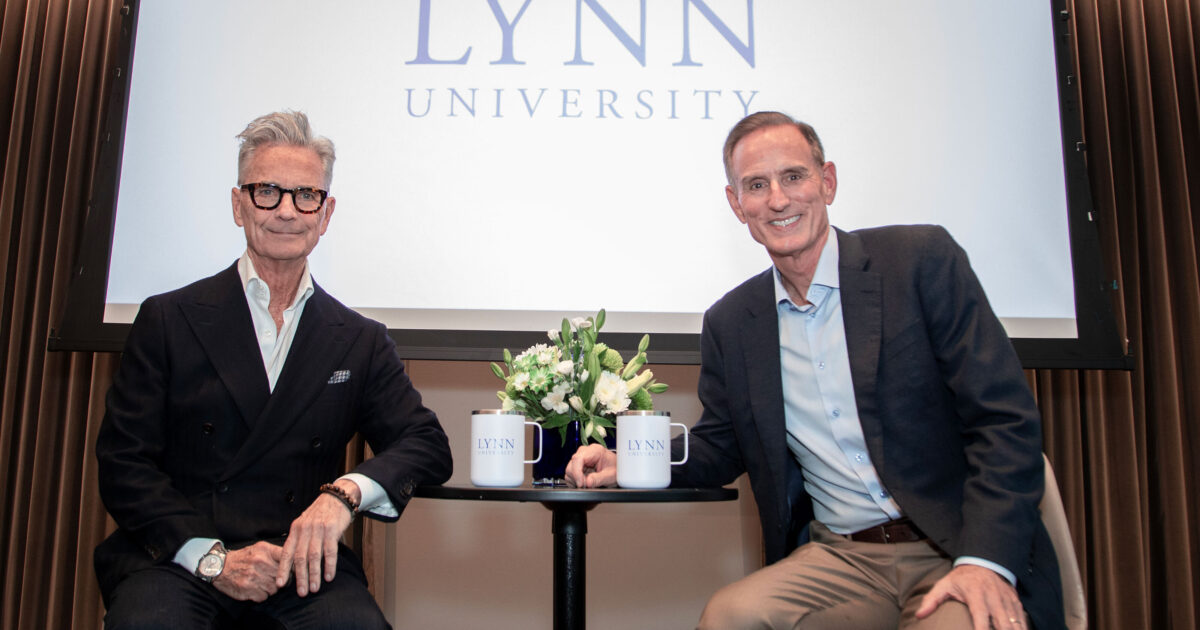 Marriott's Ken Rehmann speaks at Lynn University in Boca Raton | Lynn ...