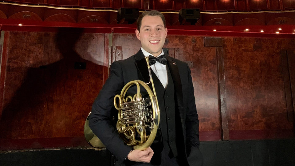 Hugo Valverde '16 makes his mark at the MET Orchestra | Lynn University